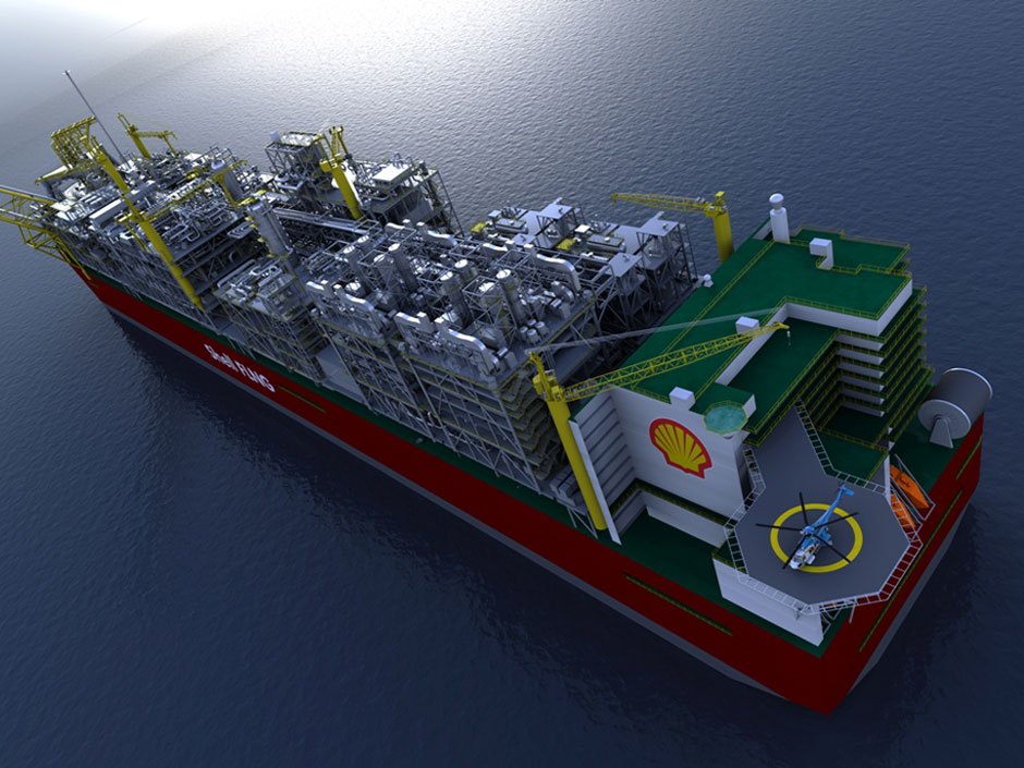 FLNG PRELUDE akan menjadi kapal terbesar di dunia.